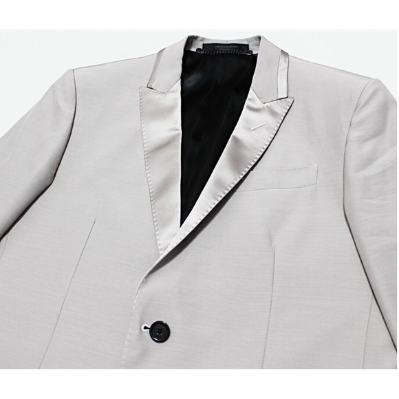 Messagerie | Suits & Blazers | New Italy Messagerie Mens Ivory Satin ...